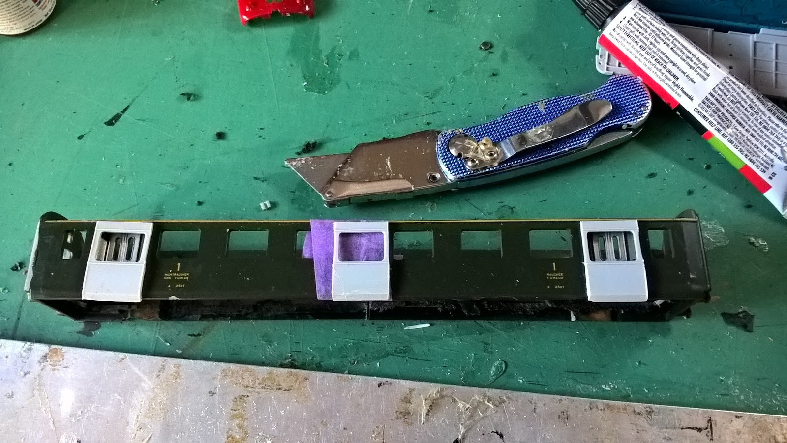 Underground train models