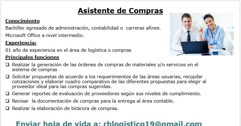 Asistente de Compras - Tegucigalpa