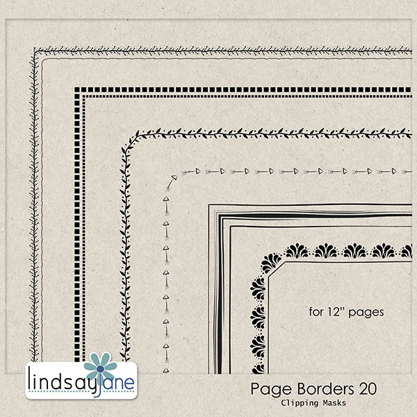 Lindsay Jane Designs: Amusement Park and Page Borders 20