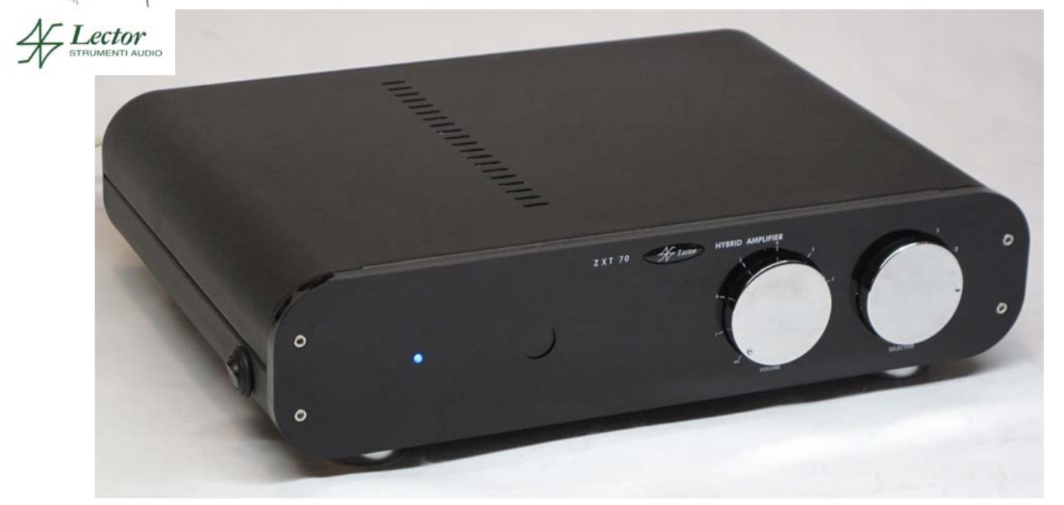Lector Audio ZX T – 7 0 Hybrid integrated line amplifier NEW – Ultimate ...