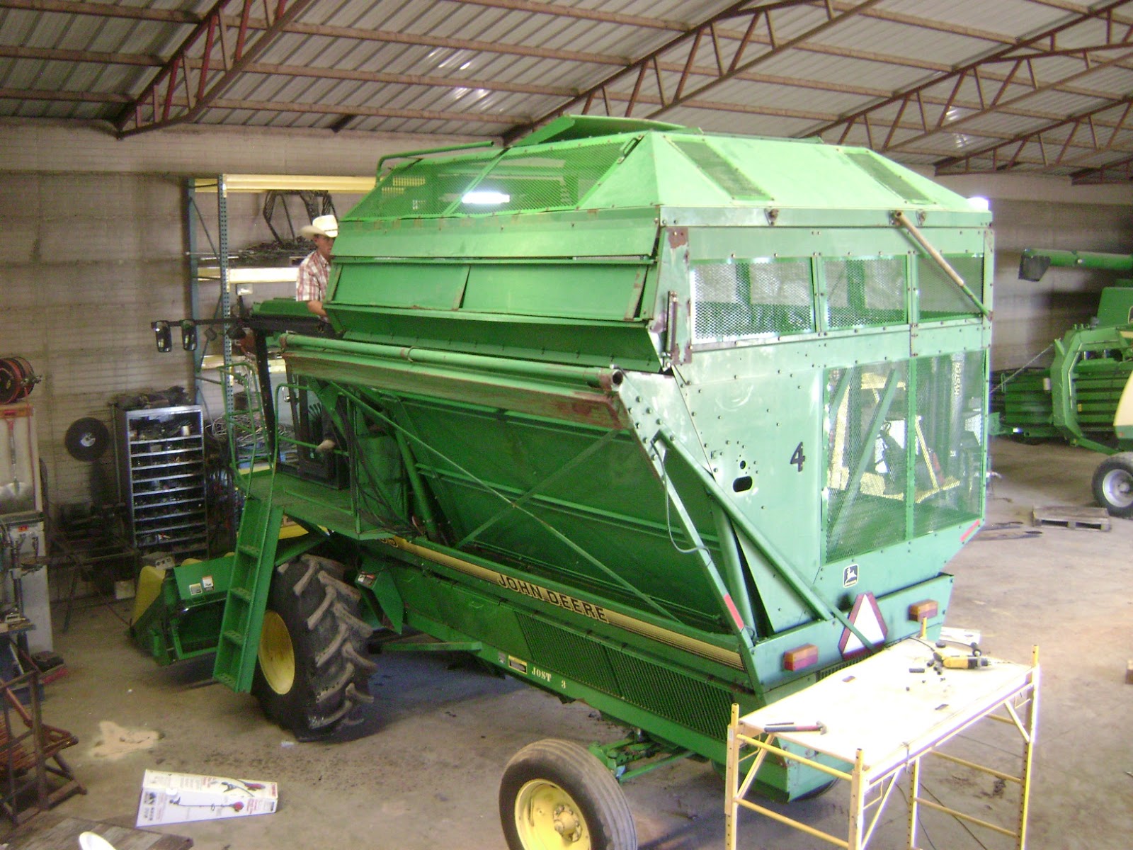 MAQUINARIA AGRICOLA INDUSTRIAL: Pizcadora de Algodon John Deere 7455 ...