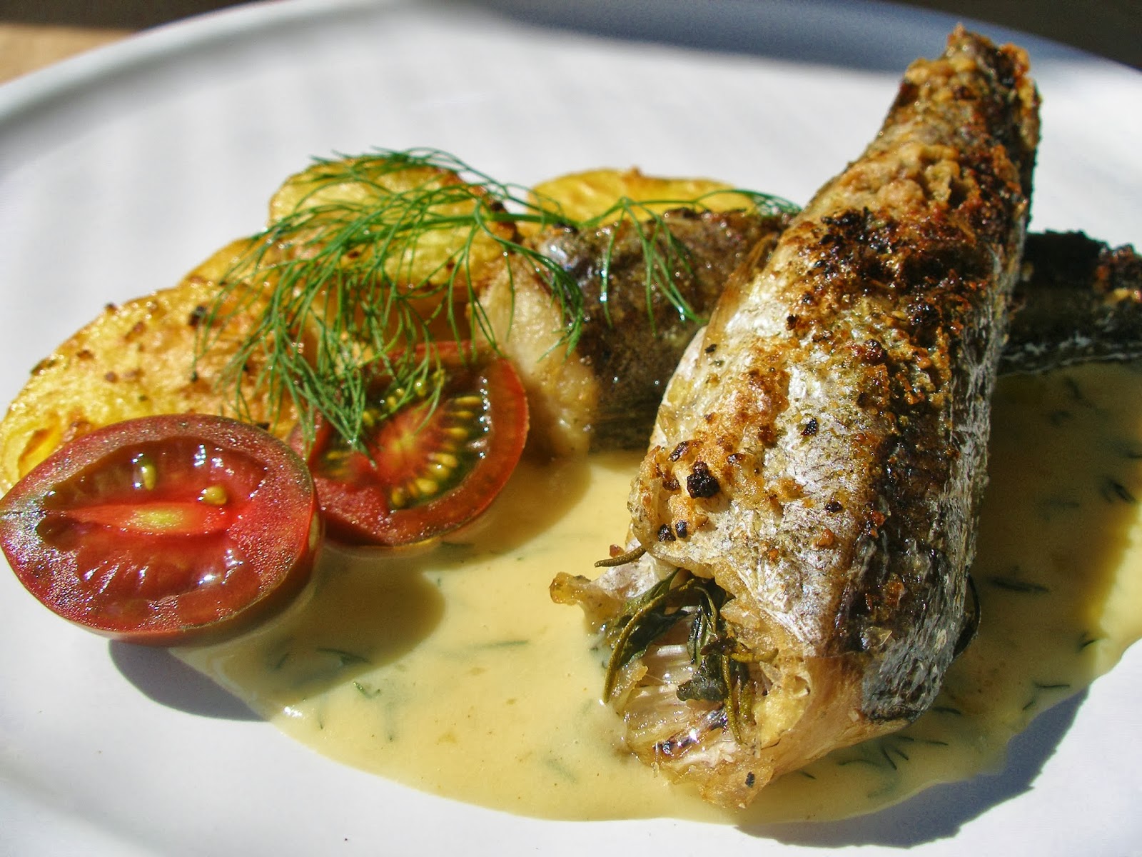 V kuchyni vždy otevřeno ...: Hejk s křenovou omáčkou