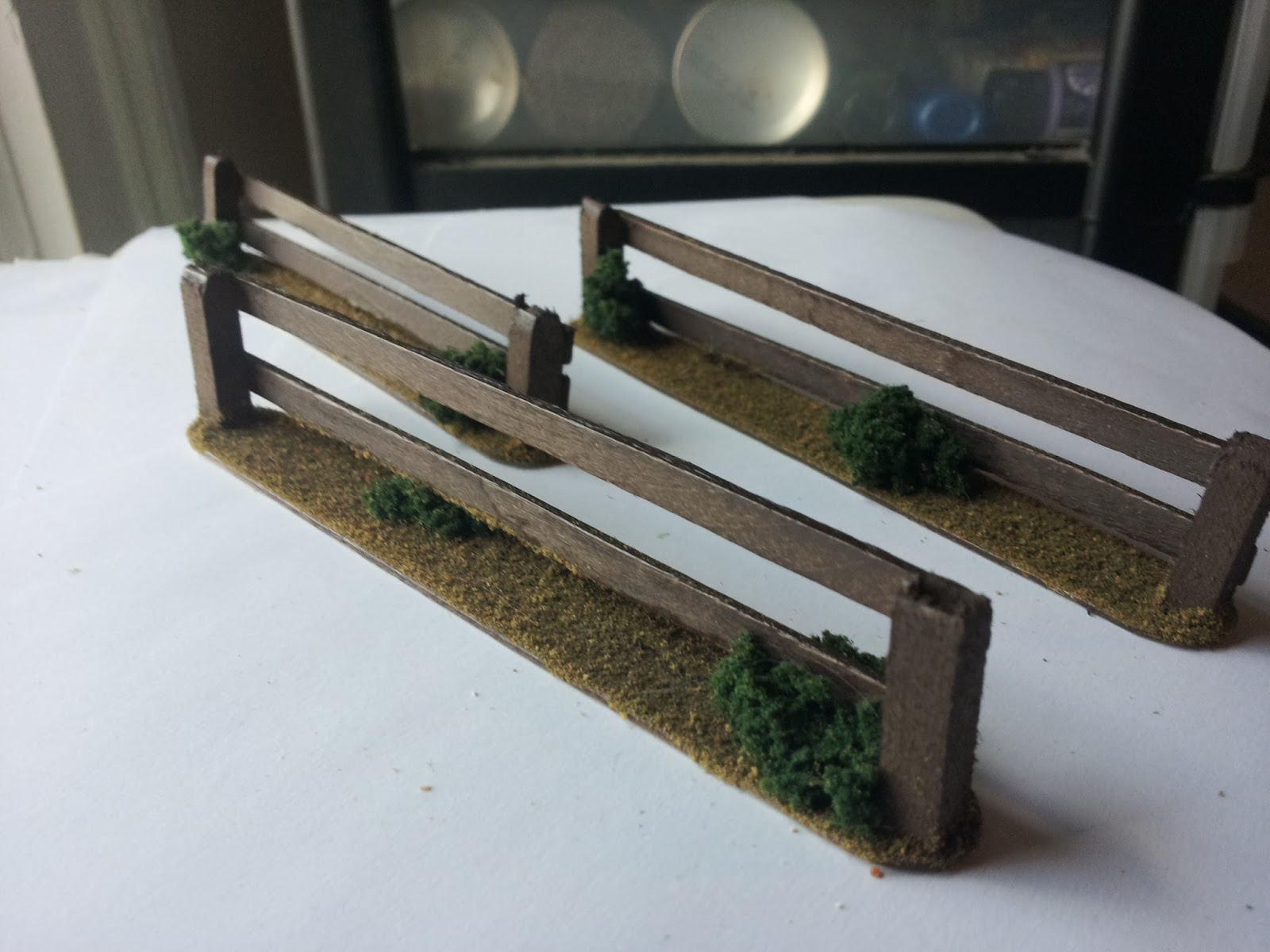 Ethan's Wargaming Blog. : 28mm Fencing Tutorial