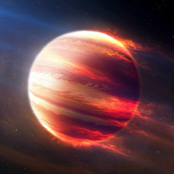 Jupiter-Fire Wallpaper Engine