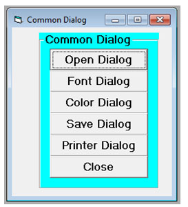 VB Share: Metode Common Dialog (Dialog Box) ~ Apa Aja Boleh