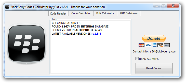 4gsm: BlackBerry Codes Reader/Calculator