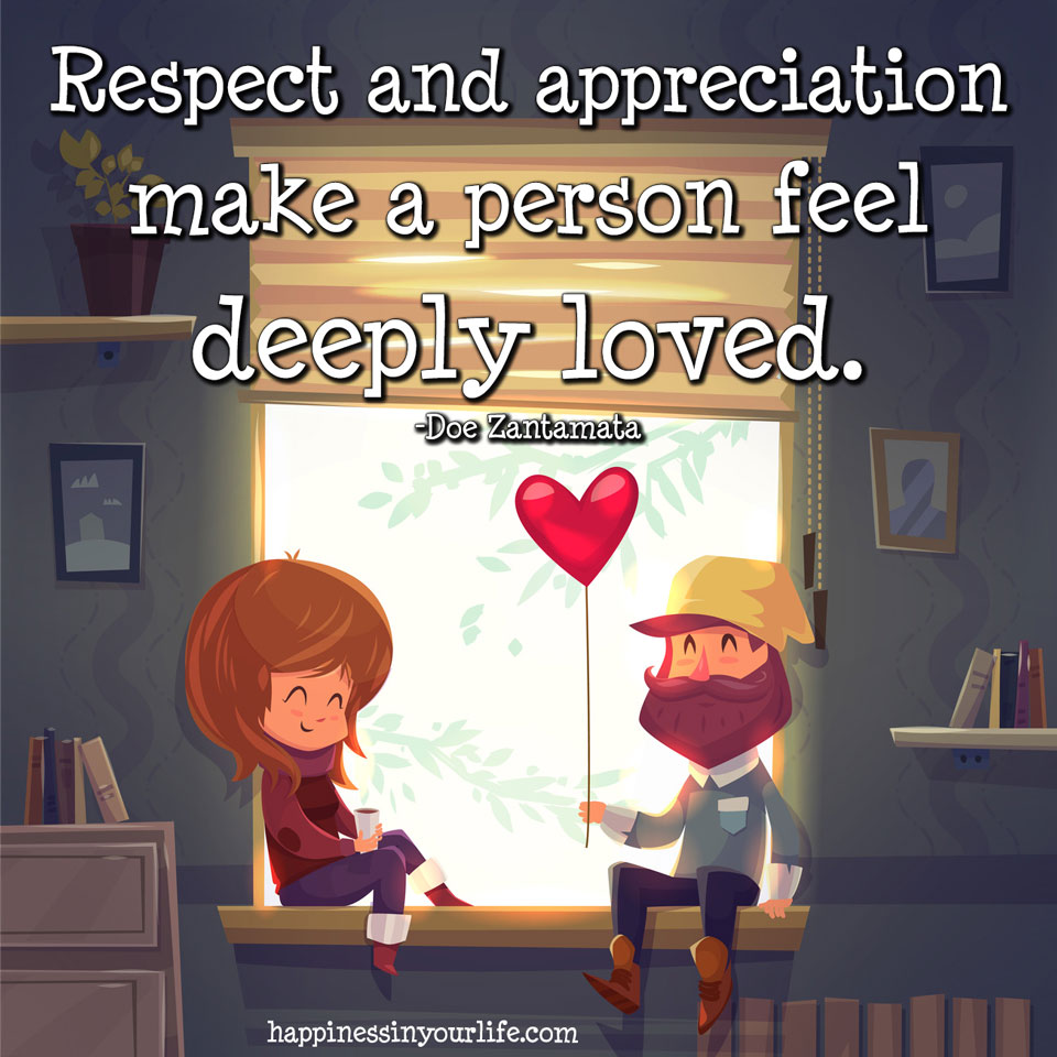 Respect and Appreciation