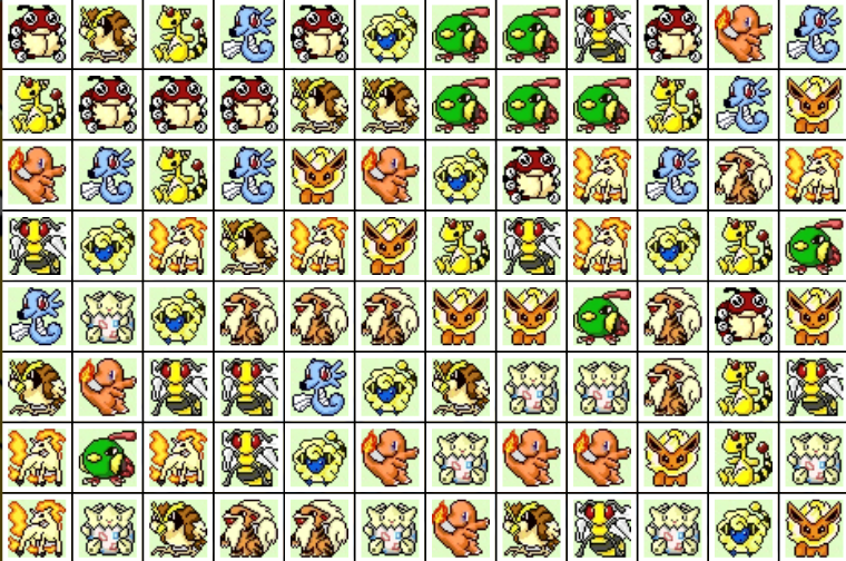 Pikachu Classic - Fire Storm Game - Play Game Online Free