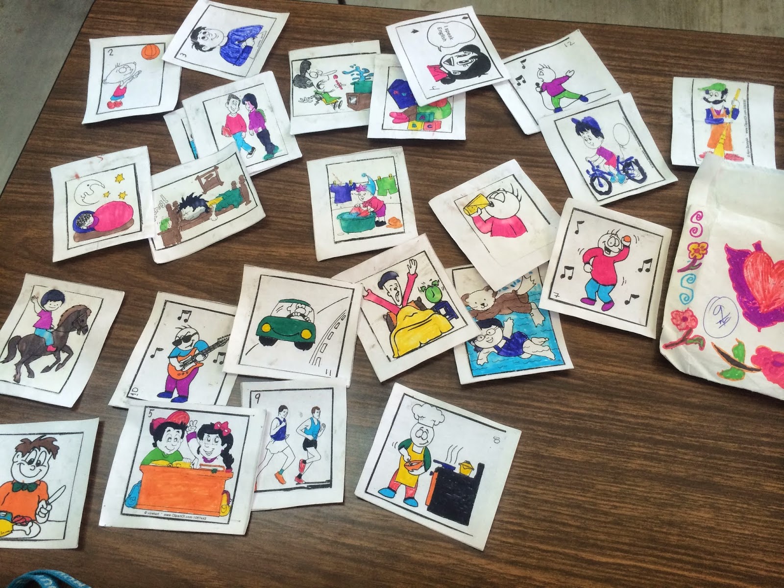 Paola Ruiz SS e-portfolio: Unit 2 (School year project: Pictionary)