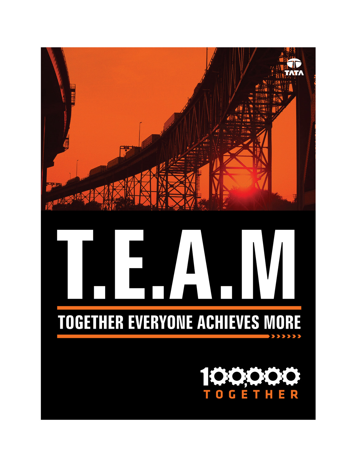 YOUNG - THE WORK: Tata Motors CVBU Conference Branding - Posters