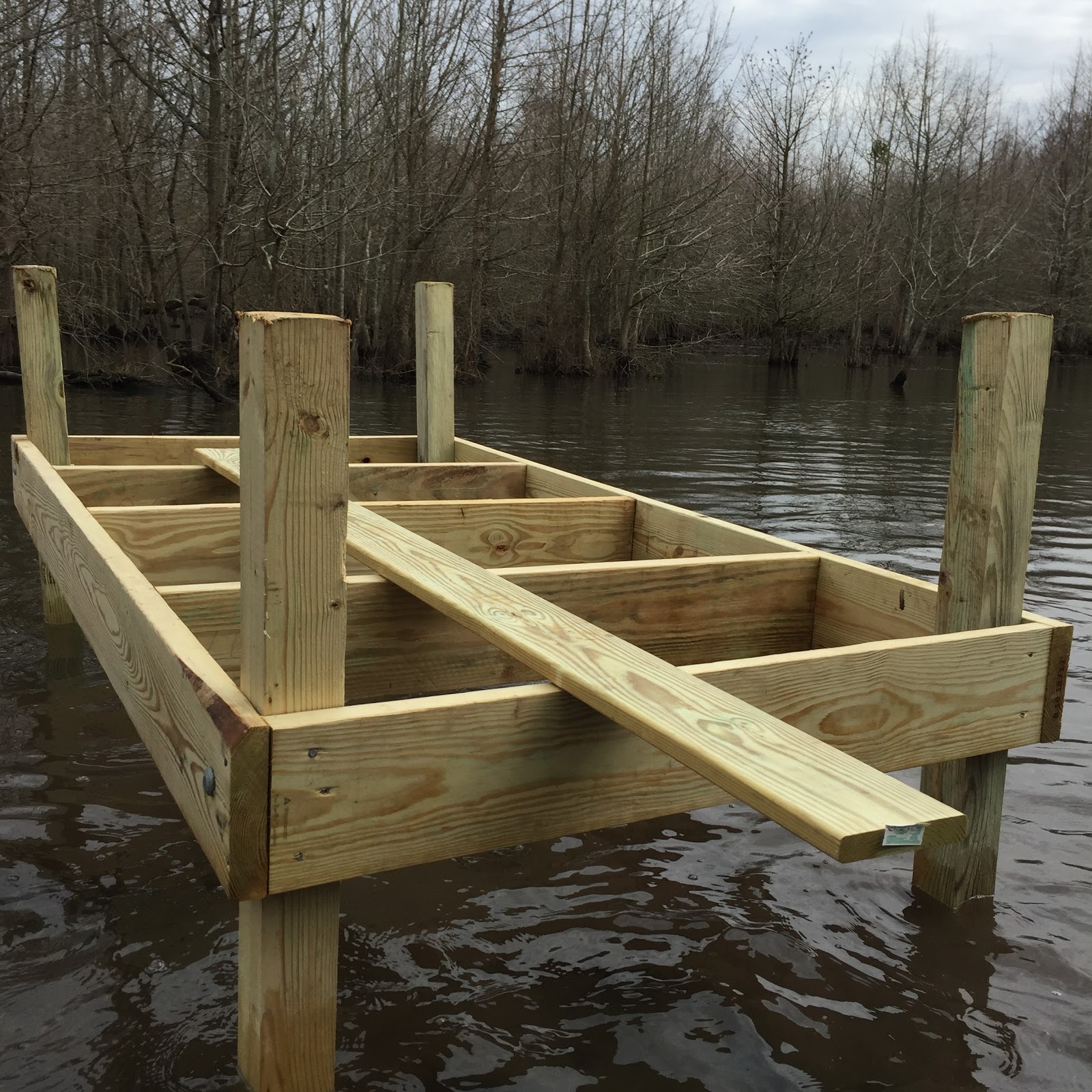 Bear Creek Plantation: NC Swamp Duck Blind design Simple