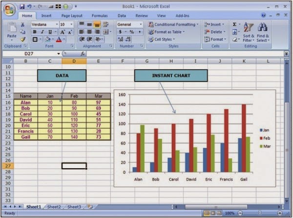 Tutorial Ms.Excel: Tutorial Cara Mudah Menggunakan Rumus Pada Microsoft ...