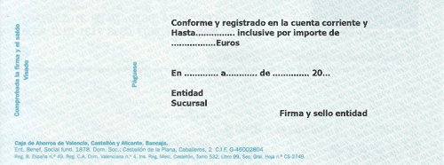 EL BLOG DE ALEXIS: Cheques especiales ¿Cuál es el más seguro?