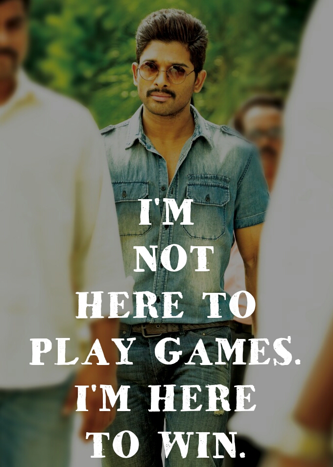 allu arjun motivational quotes collection or images or pics or wallpapers.