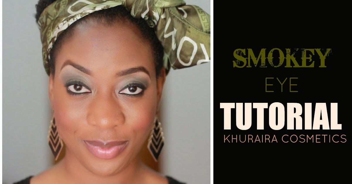 Smokey Eye Tutorial Featuring Khuraira Cosmetics 2 Sisiyemmie