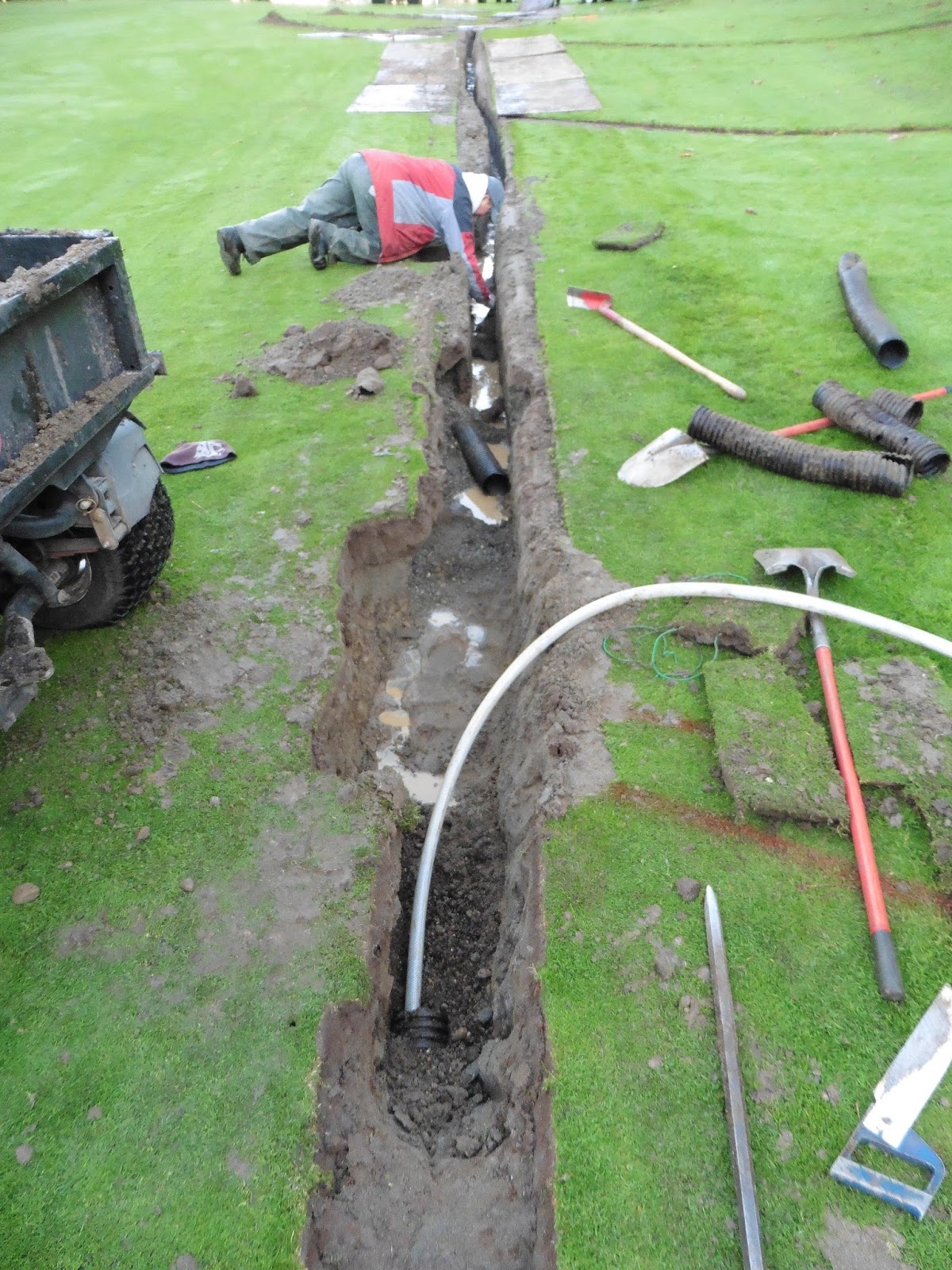 Glendale Country Club: #10 Fairway Drainage Project