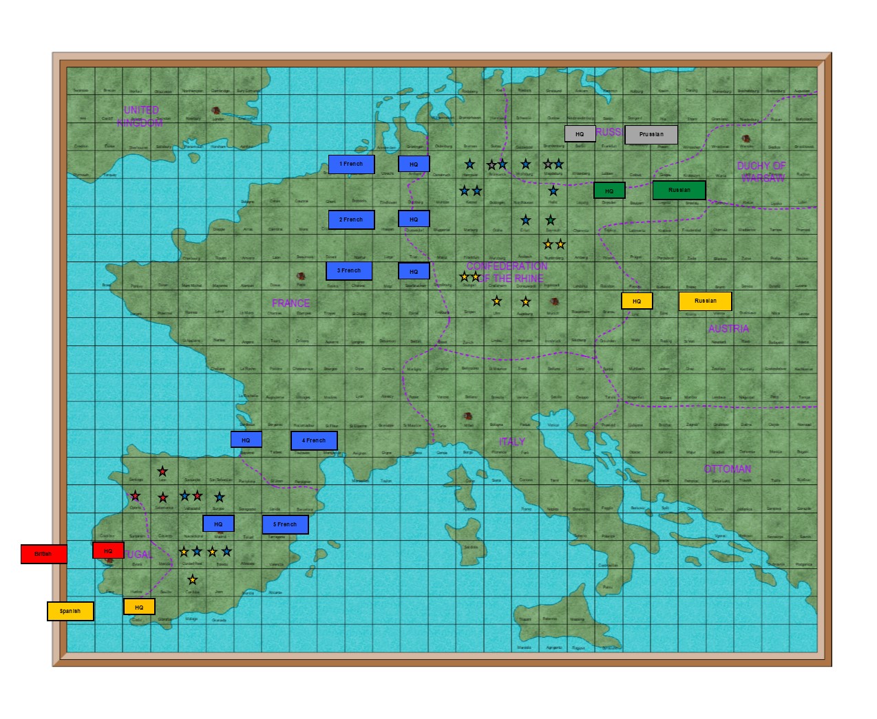 napoleonic wargaming: Campaign Diary Blog