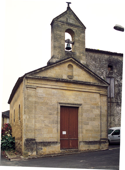 Chapelle du château fort de Rauzan ~ Ville de Rauzan Entre-Deux-Mers