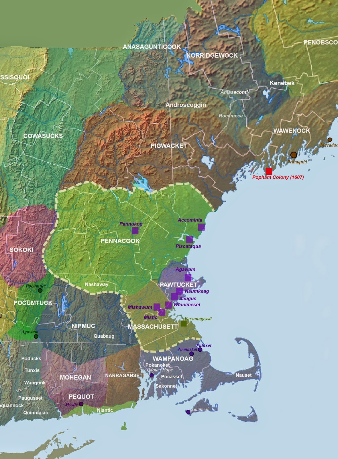 U.S. Timeline: 1617 - A fatal disease strikes Massachusetts Country