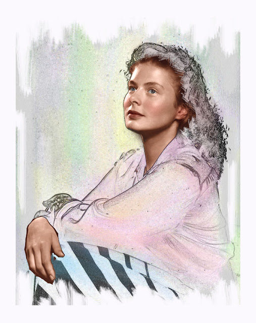 Colors for a Bygone Era: Ingrid Bergman, 1946