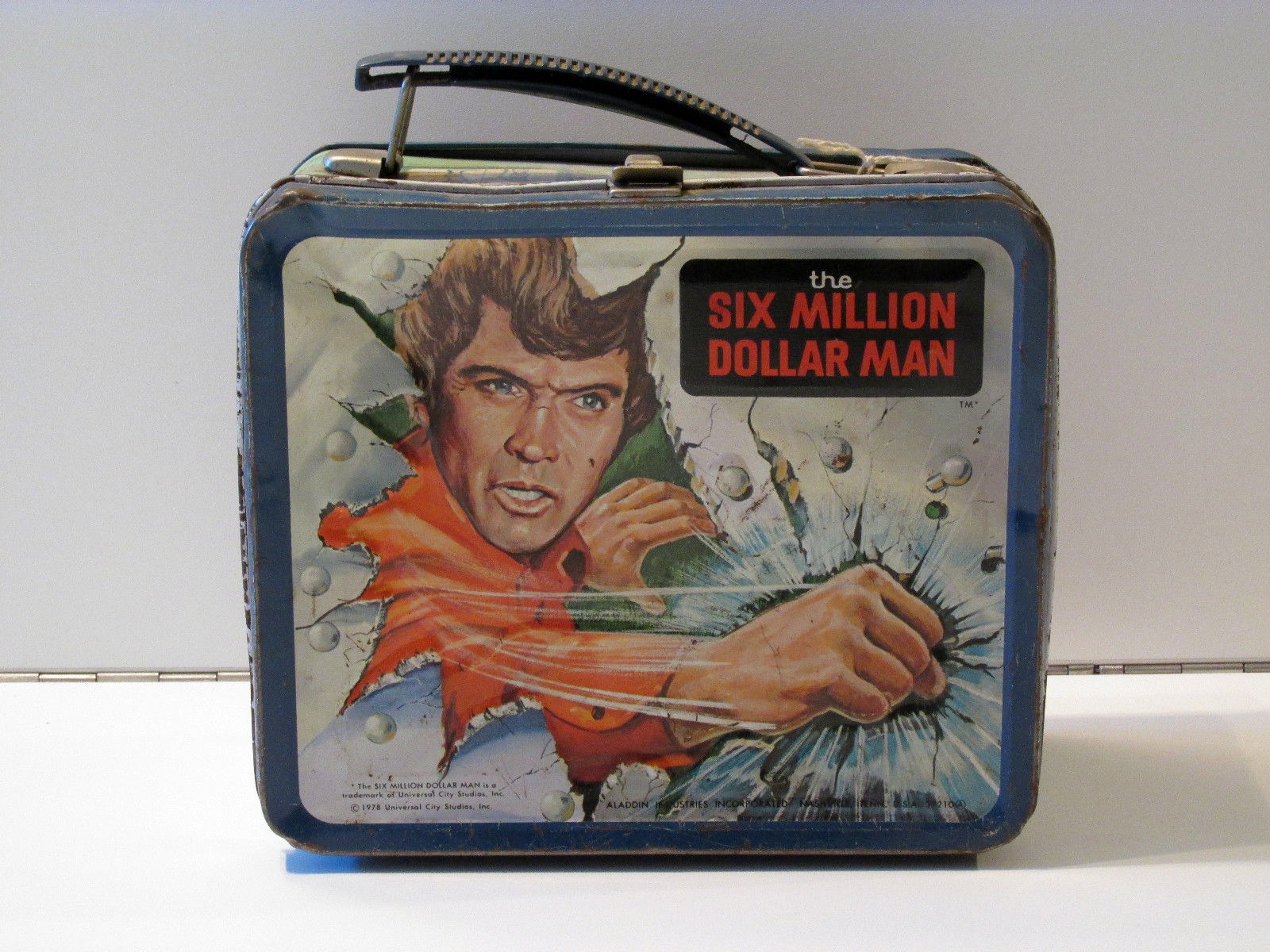 SUPER SHOGUN: SIX MILLION DOLLAR MAN LUNCH BOXES - BIGBANGPOW