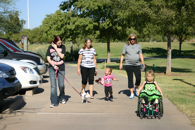 A Worthy Journey: Our Walk-N-Roll Fun