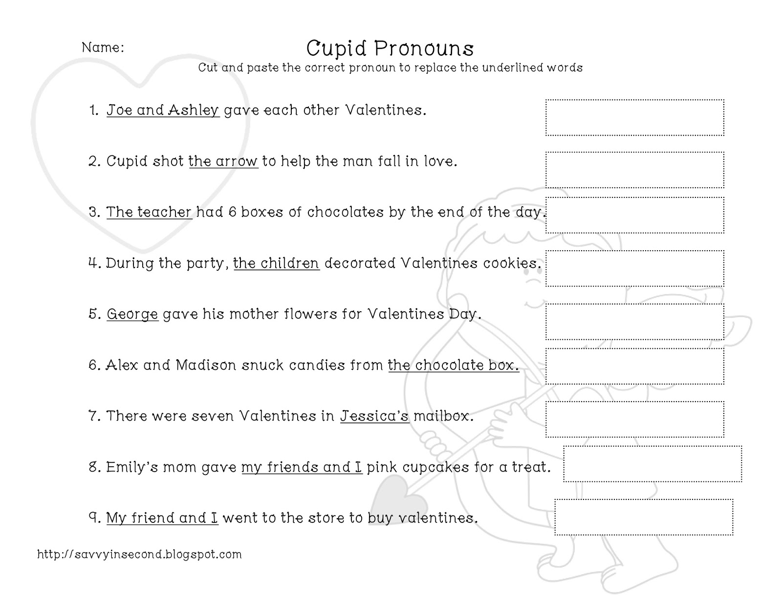 Savvy in Second: Valentine's Day Literacy Centers... and a sale!