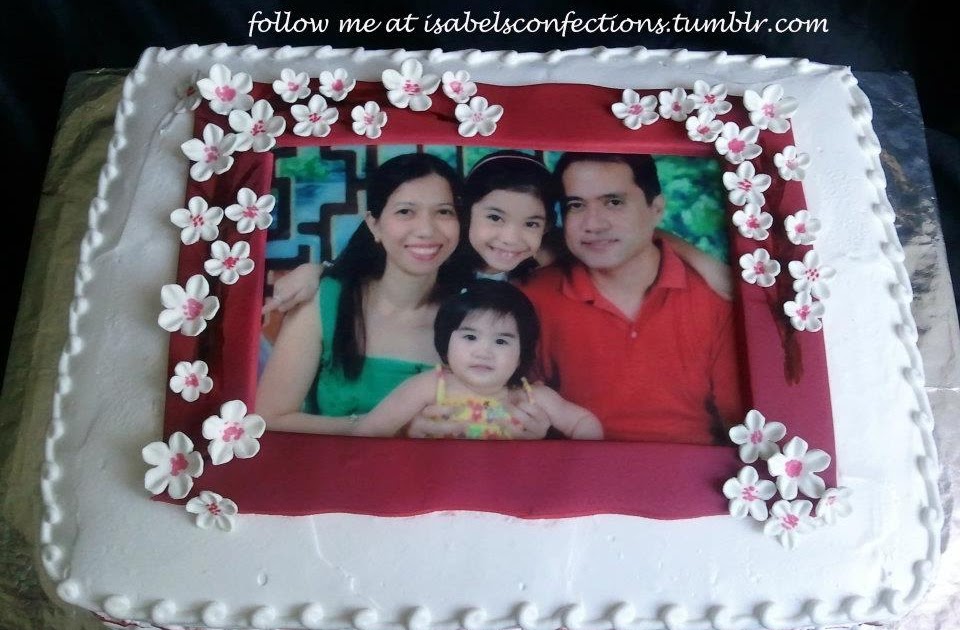 Cookie's Corner: Family Portrait Cake