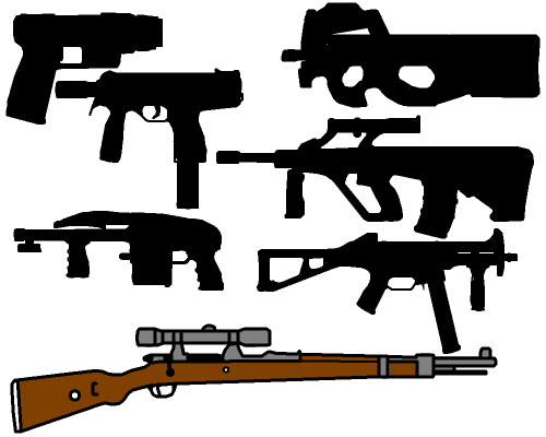 Street Of Pivot: guns pack