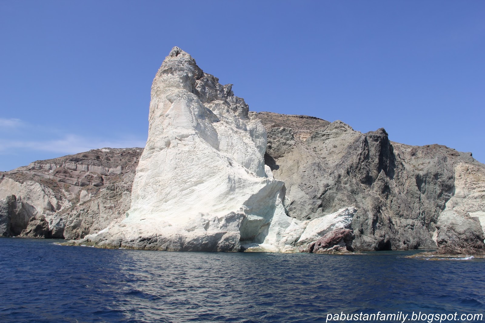 Family Travelogue: White Beach/ White Rocks, Santorini Islands, Greece ...