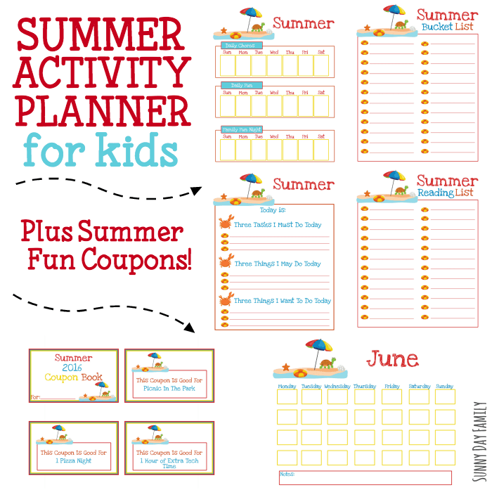 How to Plan the Best Summer Ever | Sunny Day Family