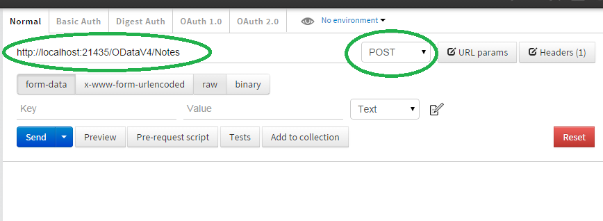 The Aspnet Mvc Club How To Send An Post Request To A Restful Odatacontroller Web Api