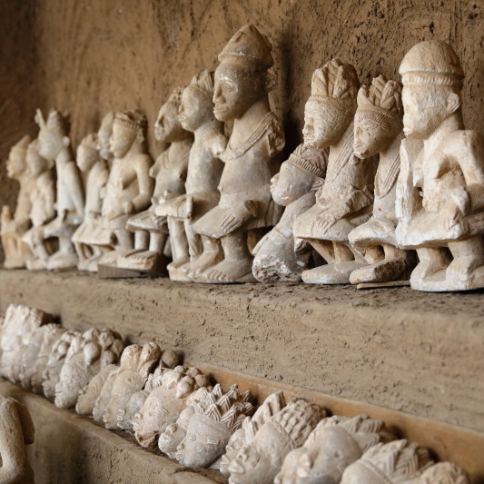 The mysterious stones images of Esie