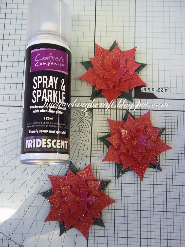 Pinnacle Crafts: Christmas Poinsettia....