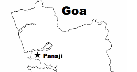 Blog de Biologia: Goa Map coloring page