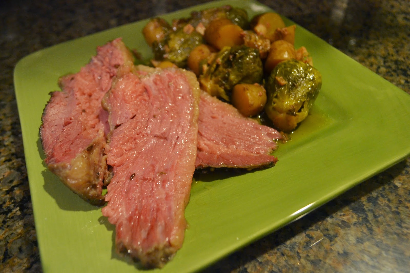 Thrifty Artsy Girl: Crock Pot Corned Beef and Brussel Sprouts with Guiness