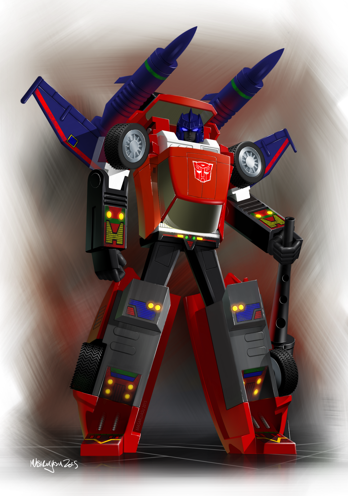 TF Scraps: Paint - G1 Tracks Fanart
