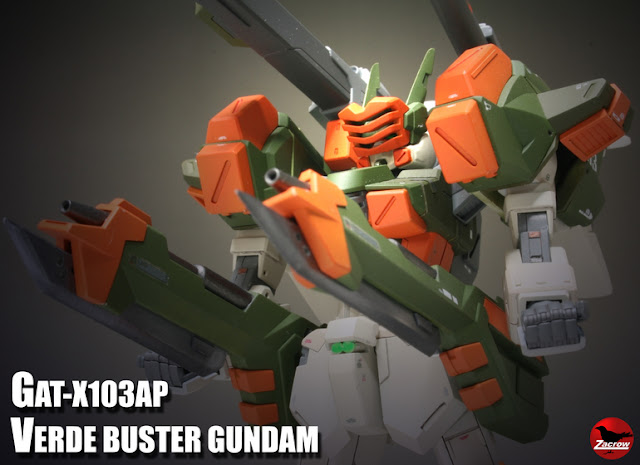 Custom Build: HG 1/144 Verde Buster Gundam