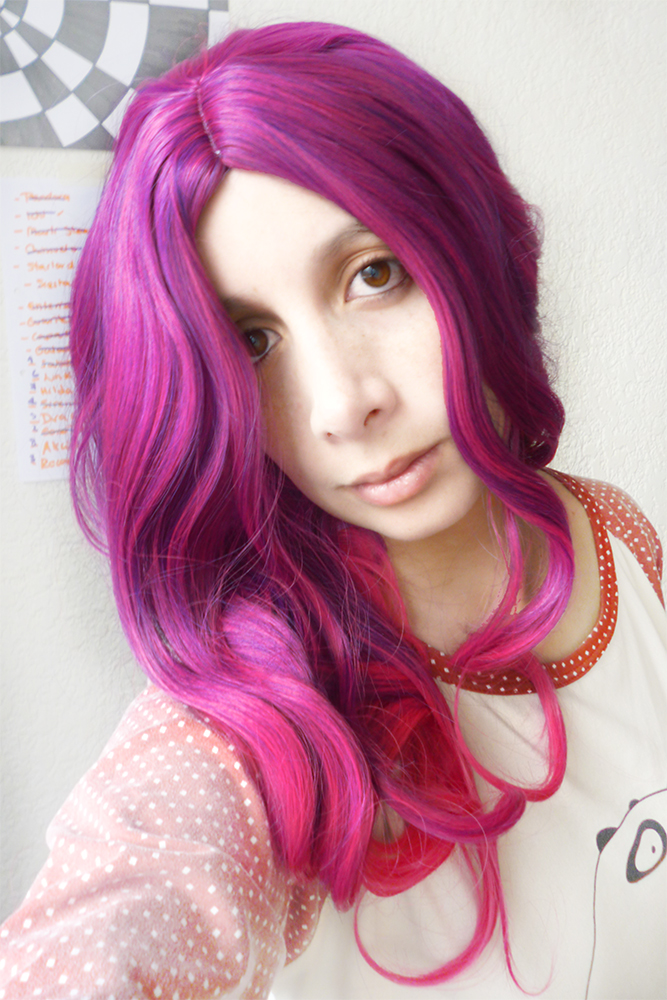 Peluca morada - Purple wig Cosplaysky.es - Cinnamon Annie