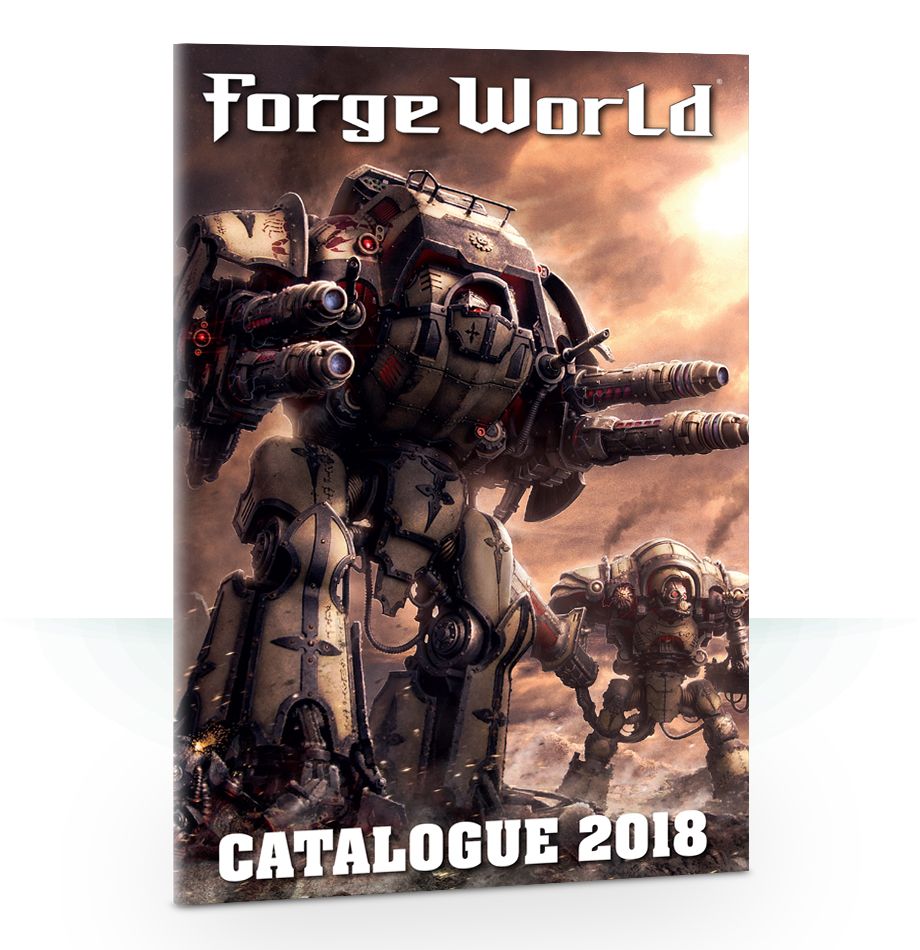 El Descanso del Escriba: Catálogo 2018 de Forge World en PDF