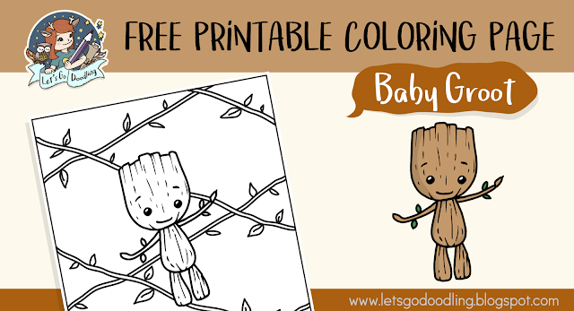 How To Draw Baby Groot - Easy Step By Step Drawing Tutorial