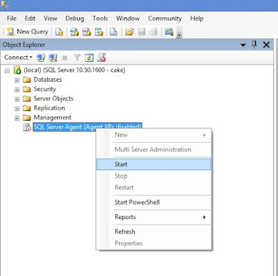 Knowledge: SQL Server Agent