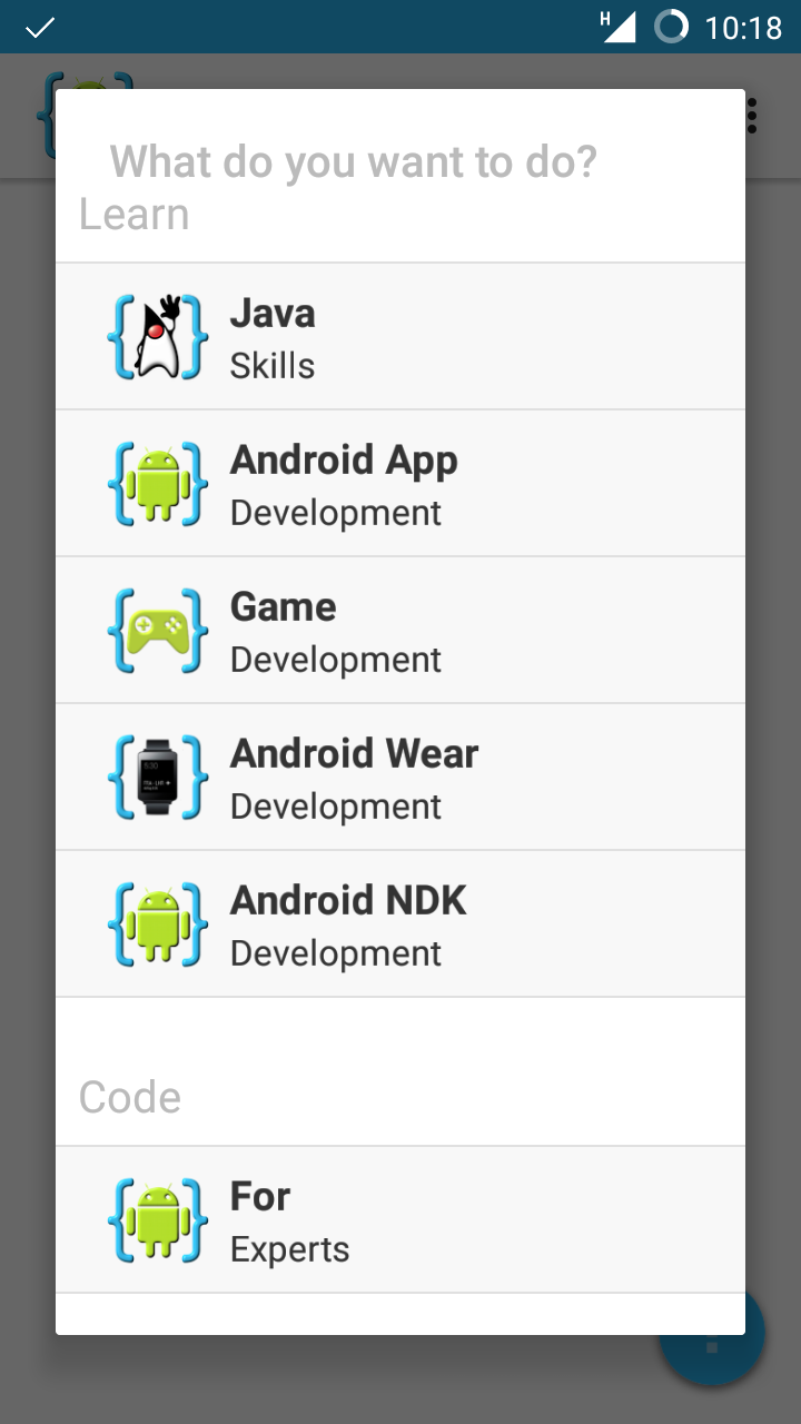 Aprende a crear aplicaciones desde tu android ~ Crissway