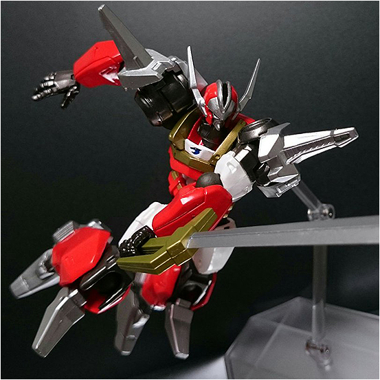 五字頭耗子的玩具觀察: 千值練Vulcanlog機器勇士倍功夫