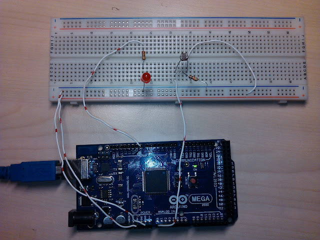 Technology Laboratory: Arduino Project 5 Analog Input Level 2 - LDR