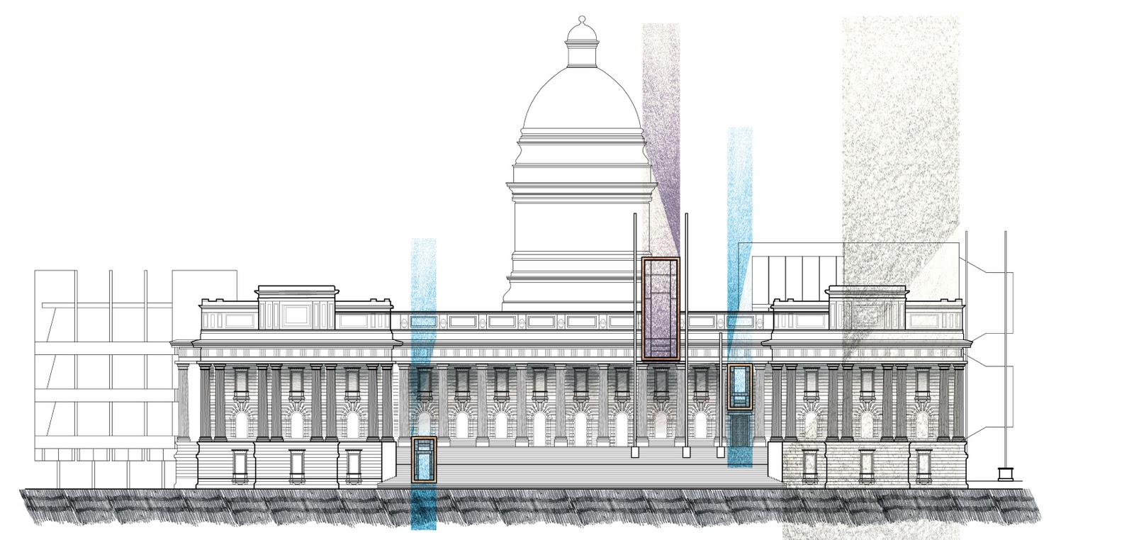 MONOCHROMAT: Design - Victorian Parliament