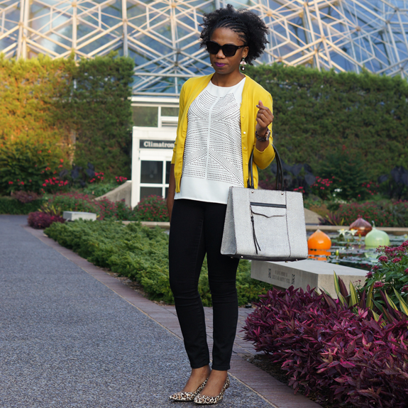 Light Layering with a Cardigan - Economy of Style
