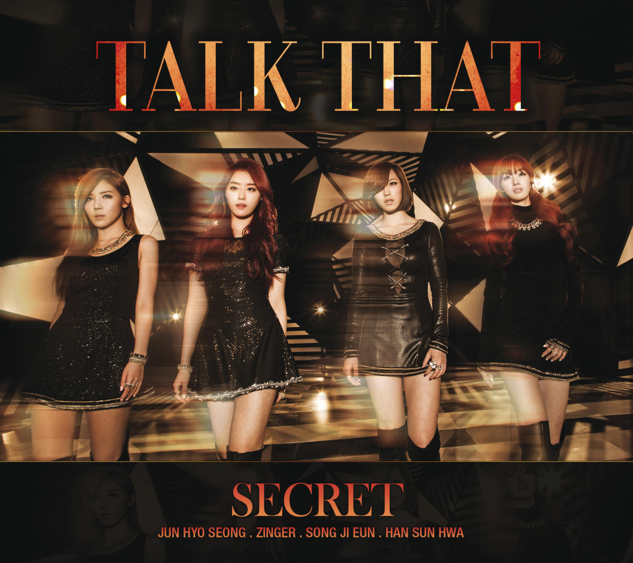 The Best Of K-Pop: Secret - Album Cover Art Talk That