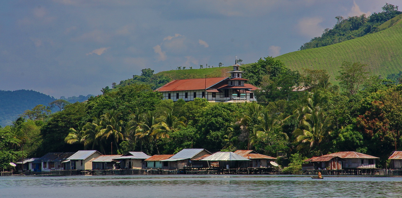 Landscape Picture's: Sunset in Sentani Lake