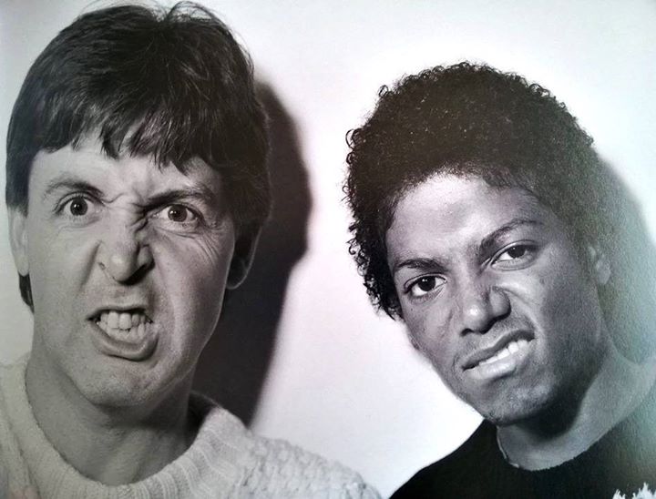 ♚EL UNICO REY DEL POP MICHAEL JACKSON♚ : Fotos inéditas de MJ y Paul ...